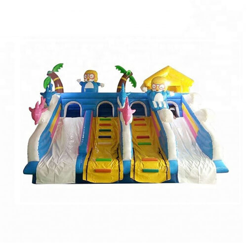 inflatable water slide with free blower for sale - Dudu