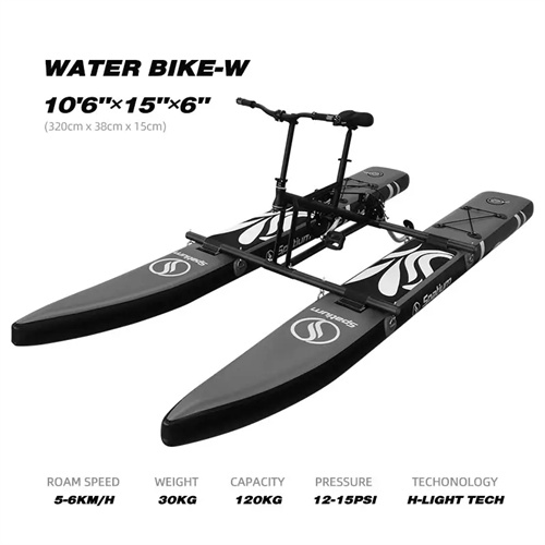 New design water bike bicycle with inflatable tube - Dudu