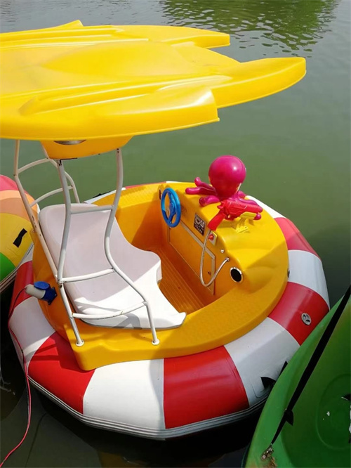 Battery bumper boat with FRP material inflatable tube - Dudu