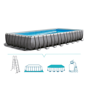 Customized durable steel frame pool for sale - Dudu