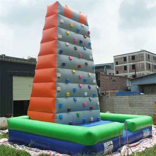 PVC material inflatable climbing wall for sale - Dudu