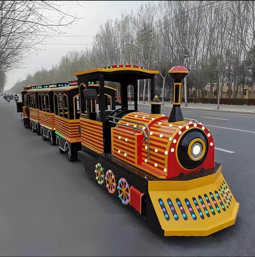Durable china trackless train for sale - Dudu