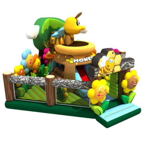 Bee theme inflatable bounce house sale - Dudu
