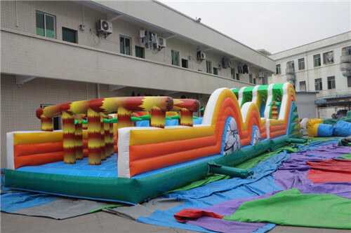 Customized durable jumping obstacle course for sale - Dudu
